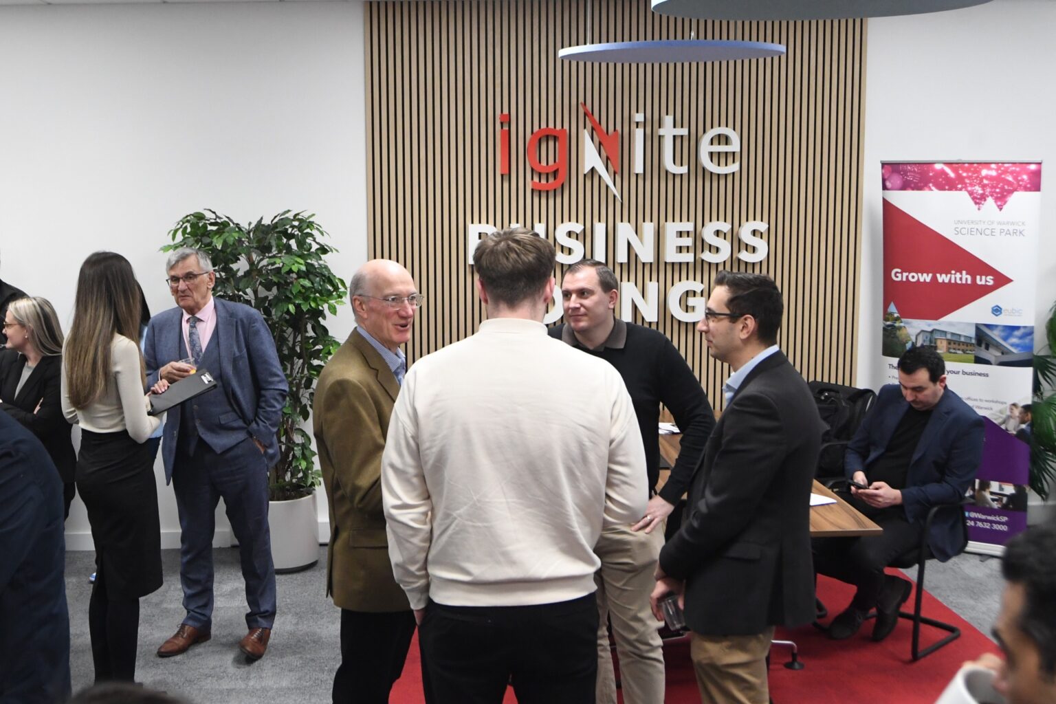 Ignite Business Lounge officially open after ribbon cutting ...