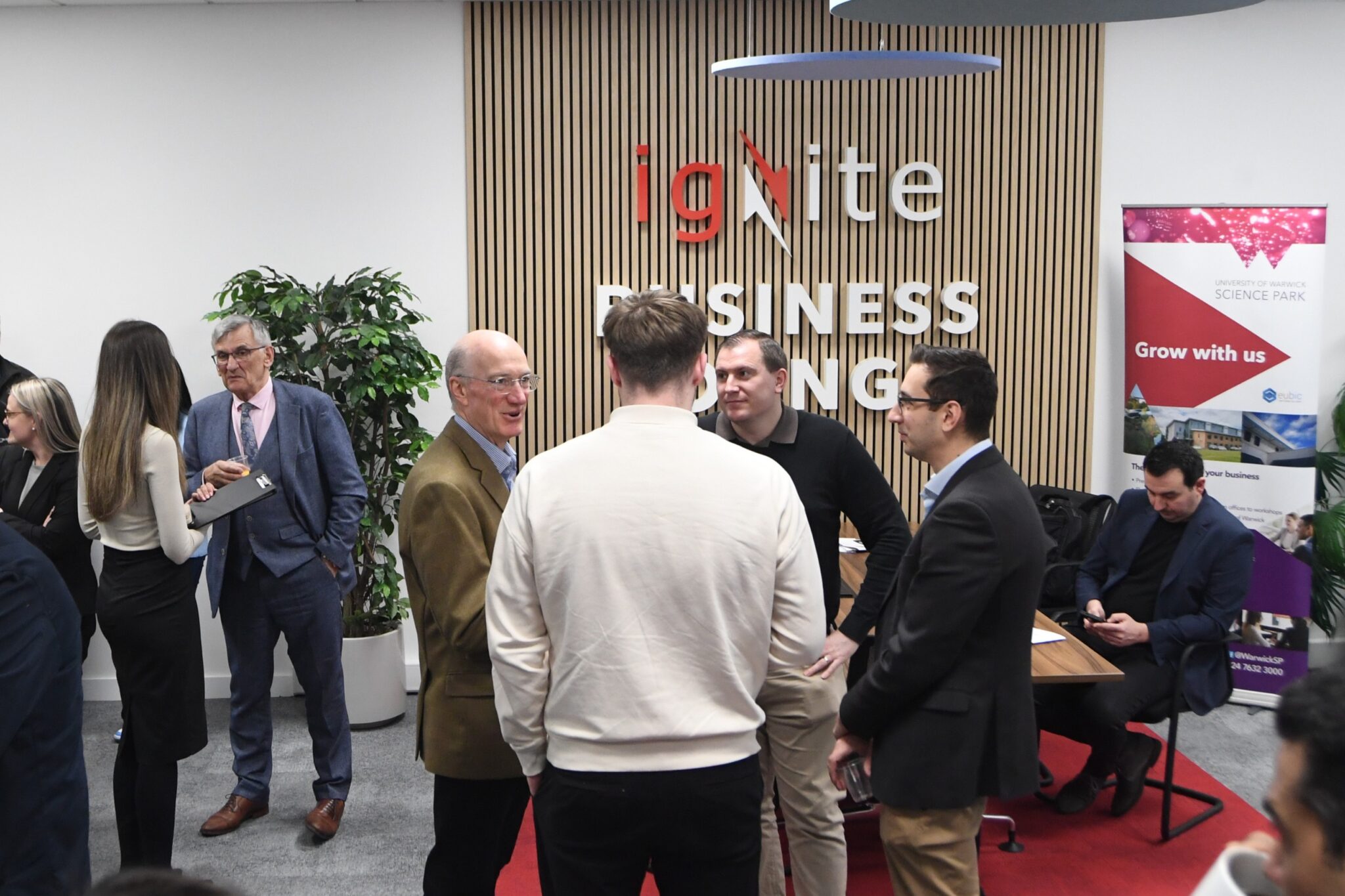 Ignite Business Lounge officially open after ribbon cutting ...