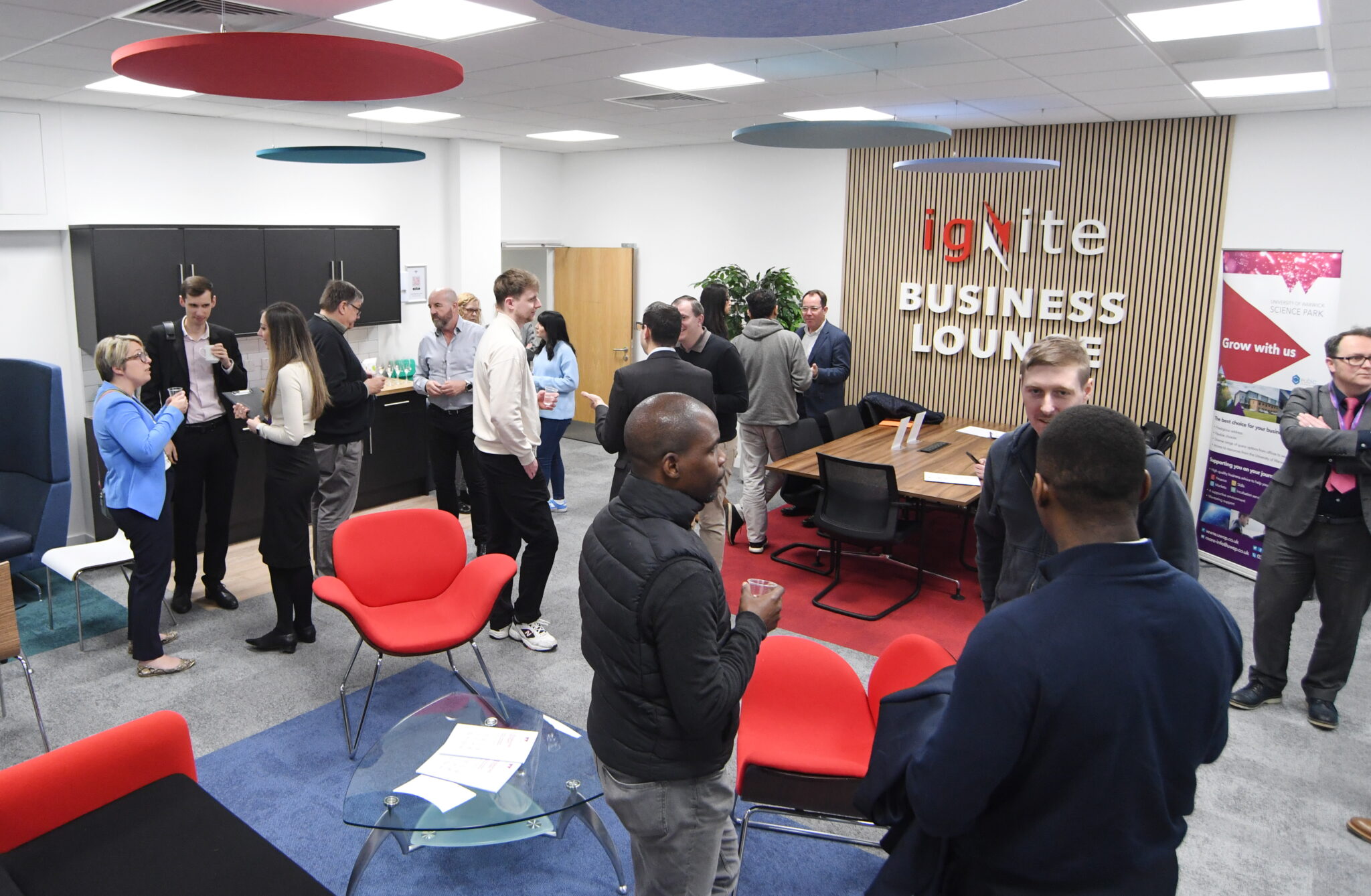 Ignite Business Lounge officially open after ribbon cutting ...
